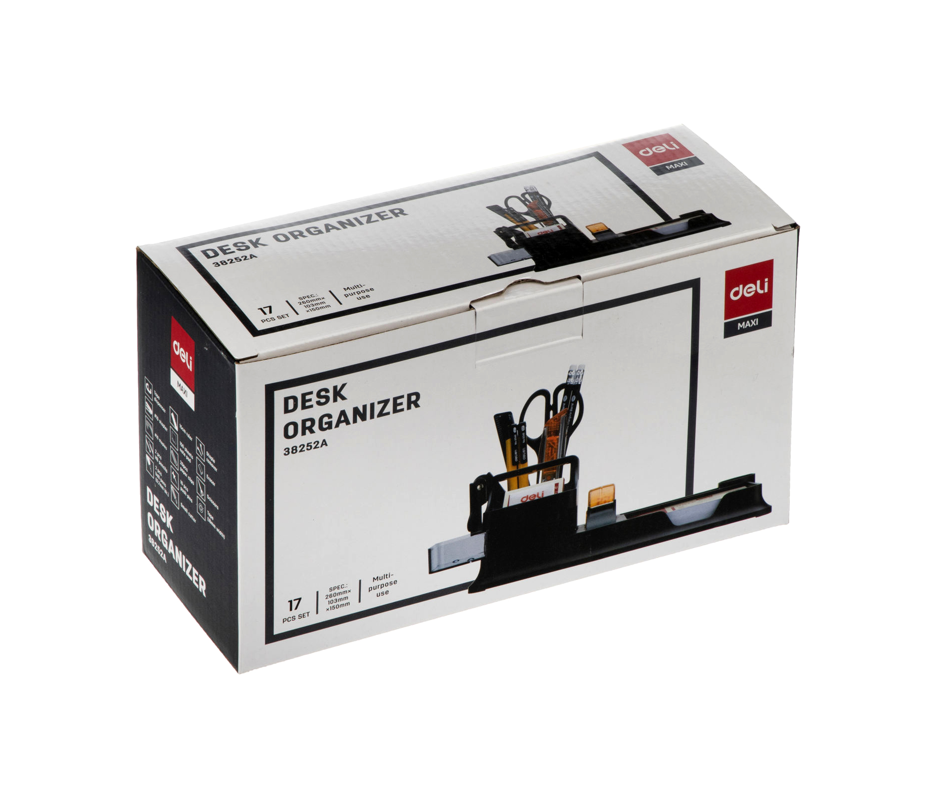 Deli E38252A Desk Organizer – 01 Pc – SM Products