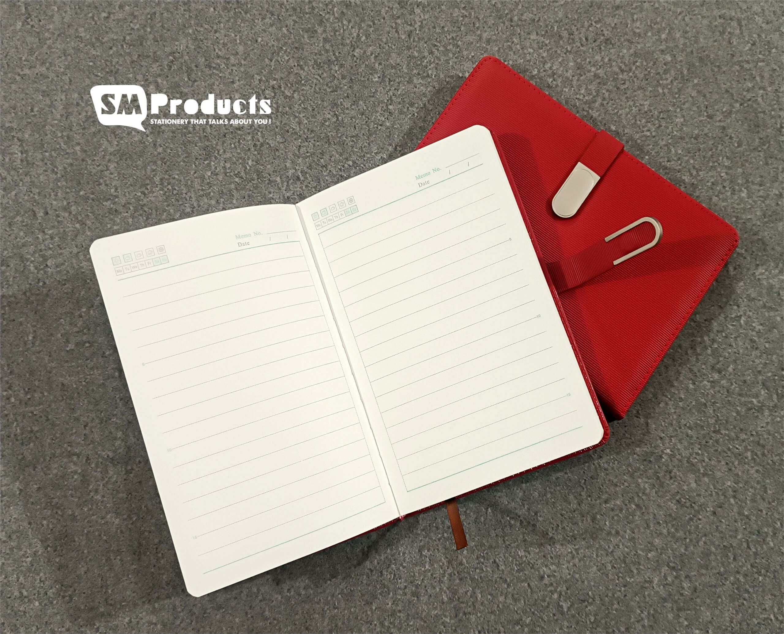 CONCISE 25-776 A5 Size Notebook (Reddish Brown) – 01 Pc – SM Products